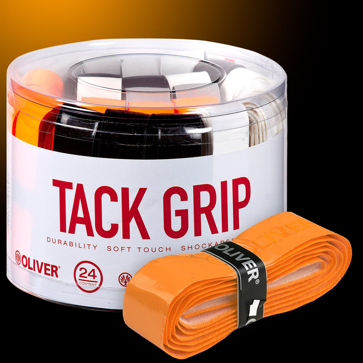 TACK GRIP 24 Box colored OLIVER: High quality and colorful grip tapes ...